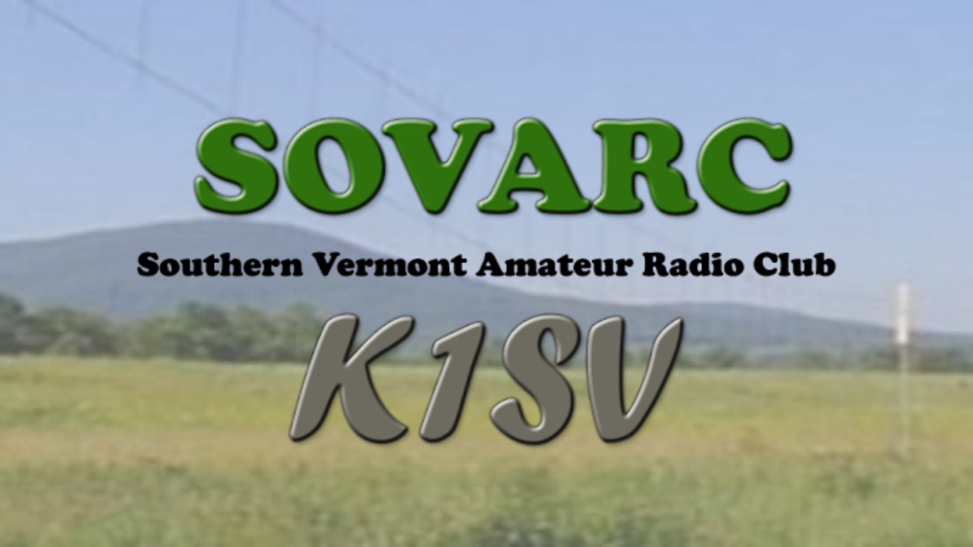 Southern Vermont Amateur Radio Club - K1SV