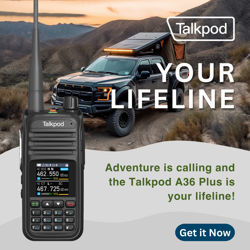 🏞📢 Adventure is calling and the Talkpod A36 Plus is your lifeline! 🚵‍♀