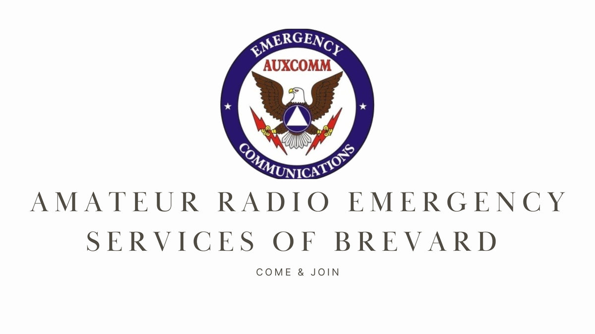 Amateur Radio Emergency Services of Brevard (N4TDX): Focus on Public S