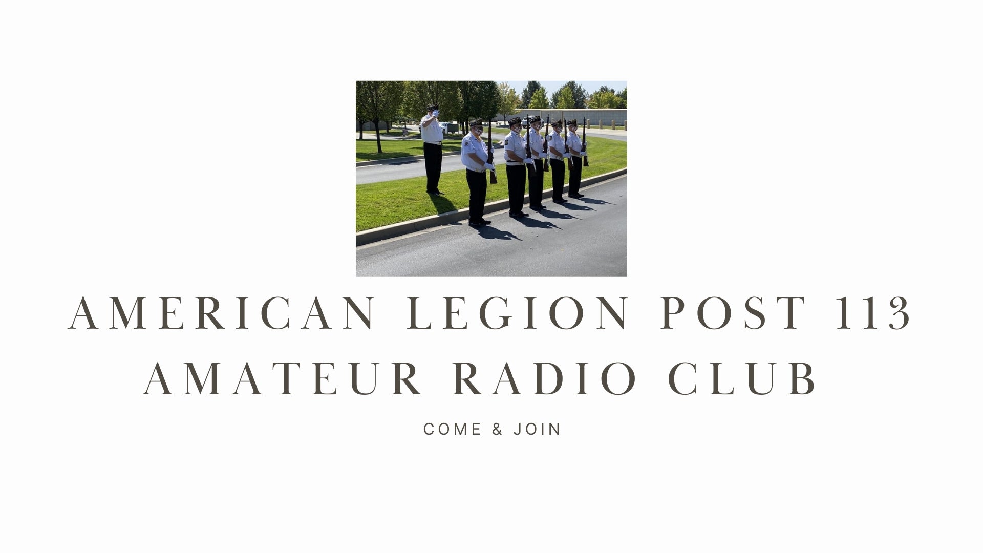 Strong Contender: American Legion Post 113 Amateur Radio Club (N7LGN)
