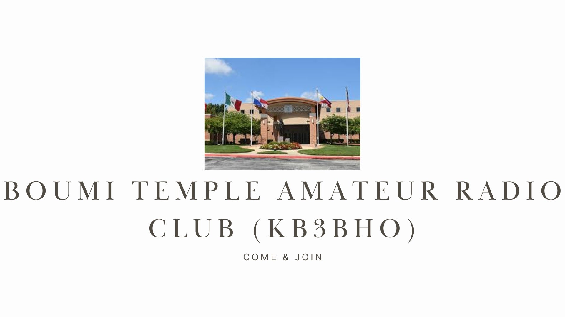 Explore the World of Ham Radio with the Boumi Temple Amateur Radio Clu