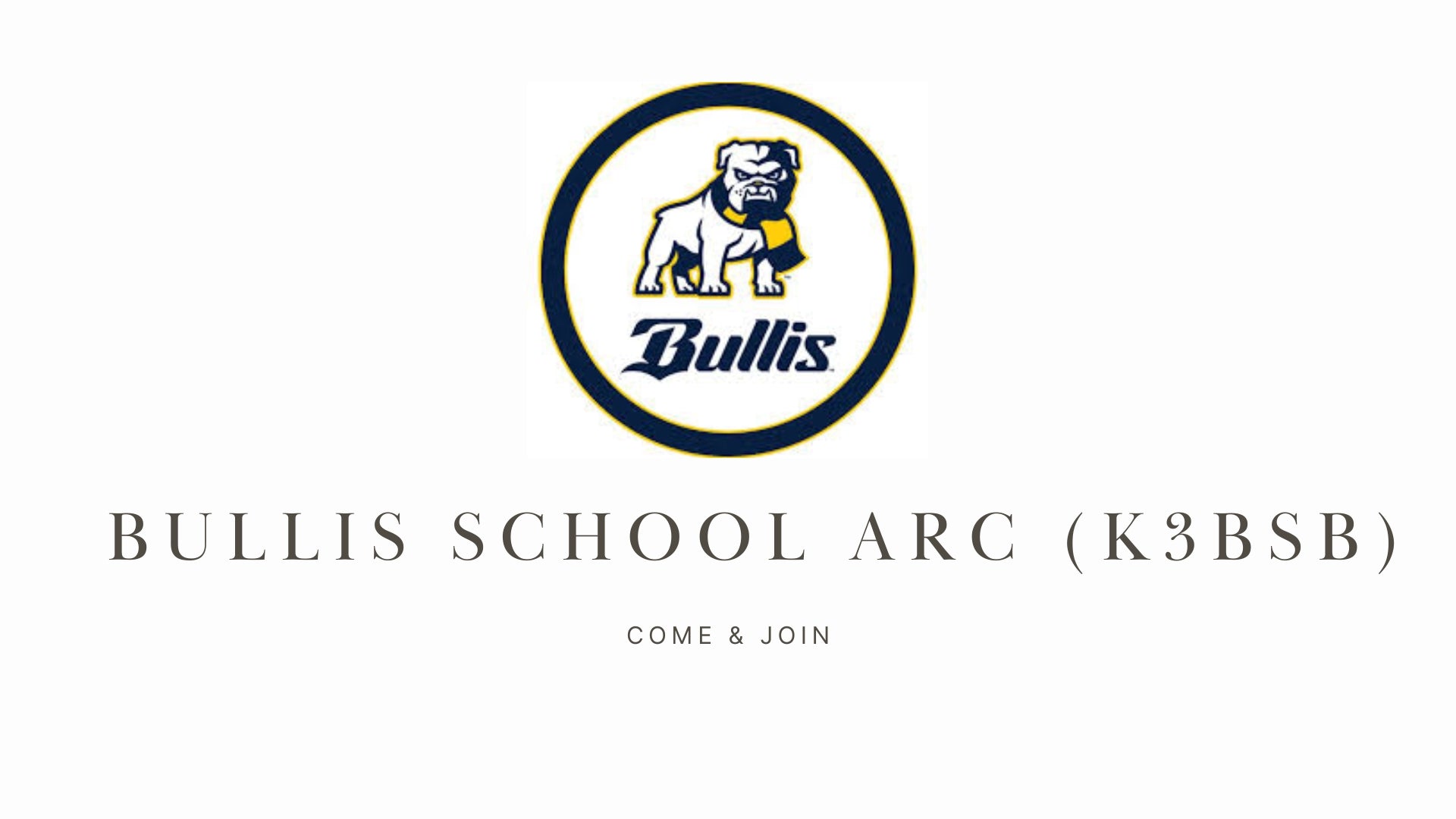 Spark a Lifelong Passion for Ham Radio at the Bullis School ARC (K3BSB