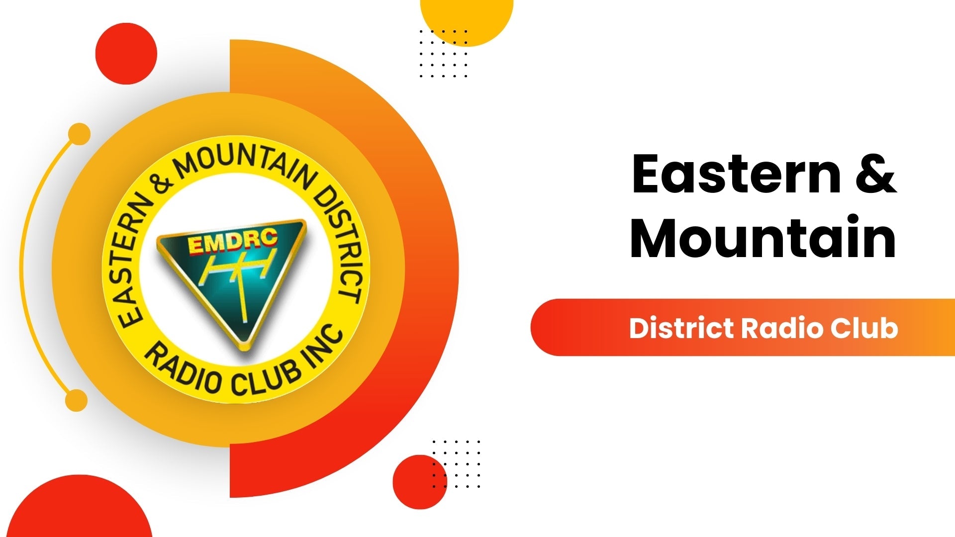 Eastern Connections, Mountain Views: The Eastern & Mountain District R