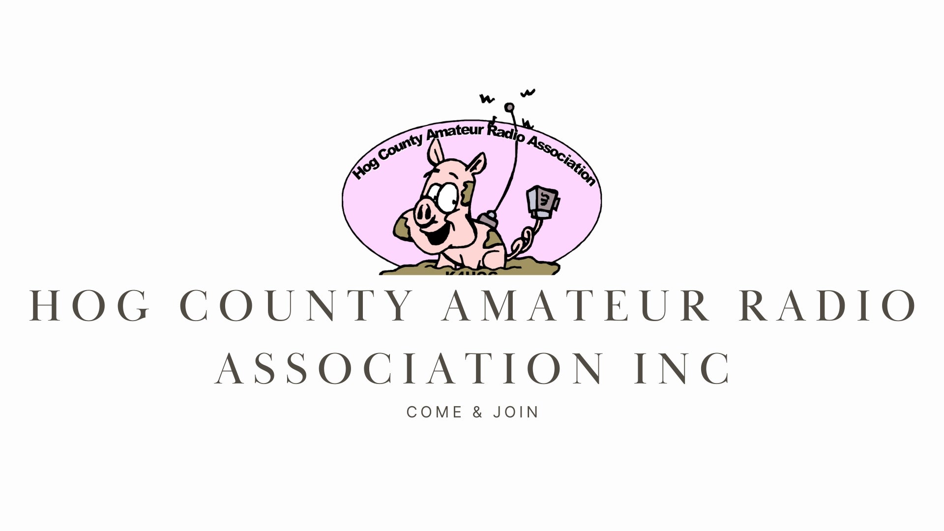 Hog County Amateur Radio Association Inc (K4HOG): Smaller Club in Bush