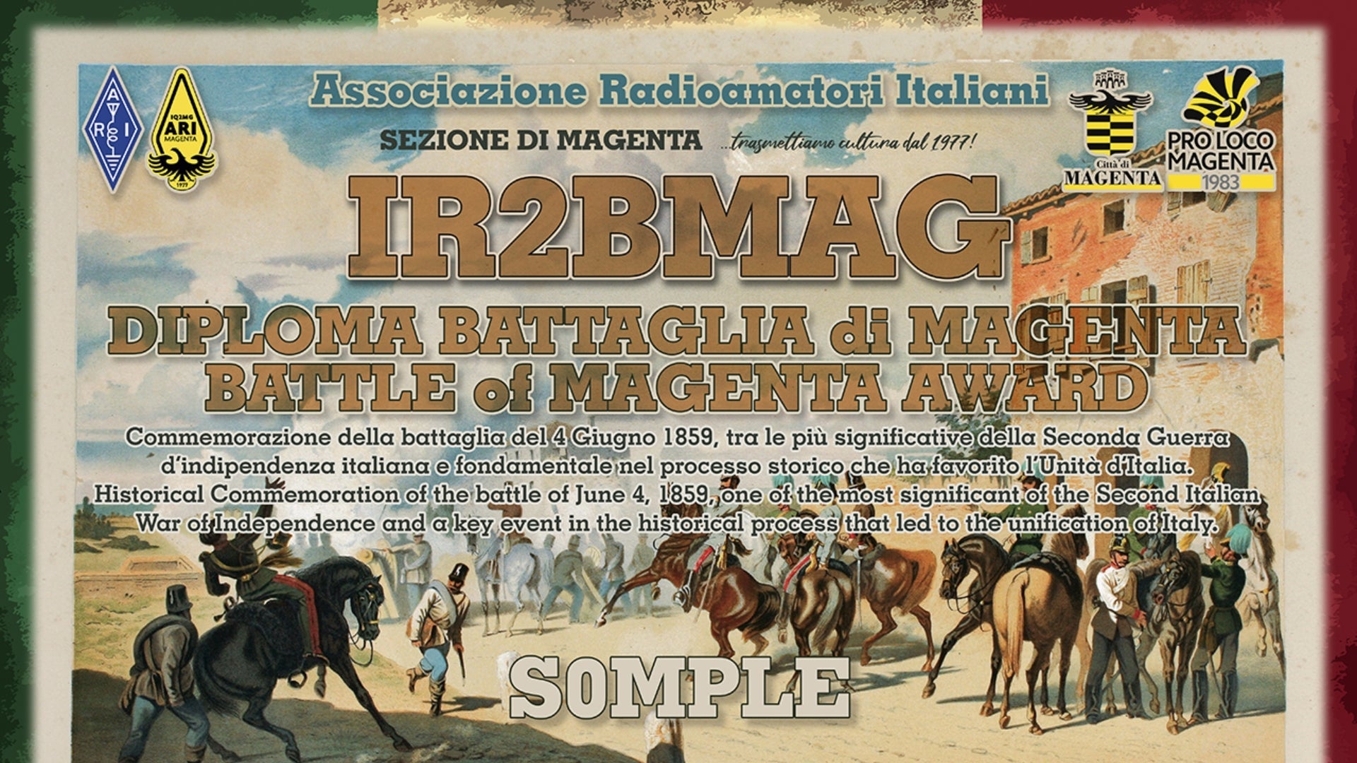 ARI Magenta (IQ2MG): Dedicated to Emergency Radiocommunications and Co