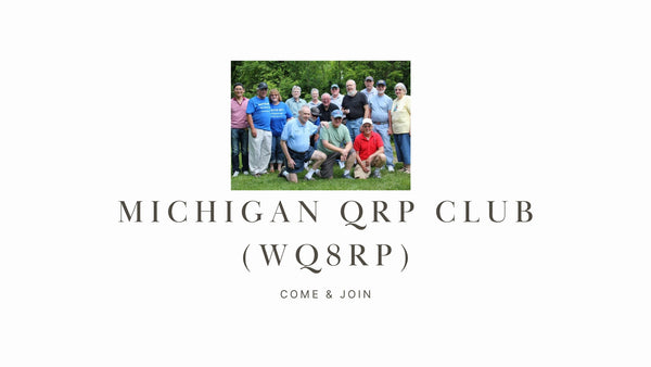 Explore Low-Power Communication with the Michigan QRP Club (WQ8RP)!
