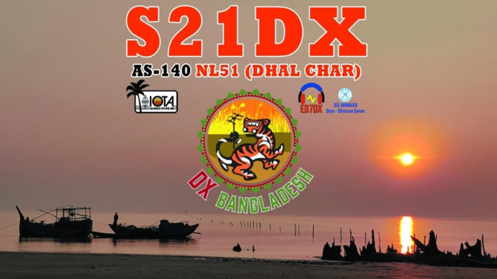 S21DX – The 2024 Dal Char Island IOTA DXpedition: A New Generation of