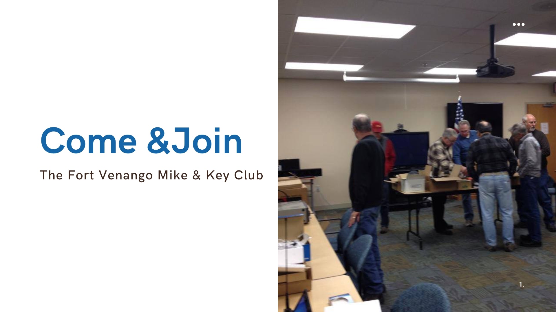 The Fort Venango Mike & Key Club: Keeping Amateur Radio Alive and Serv