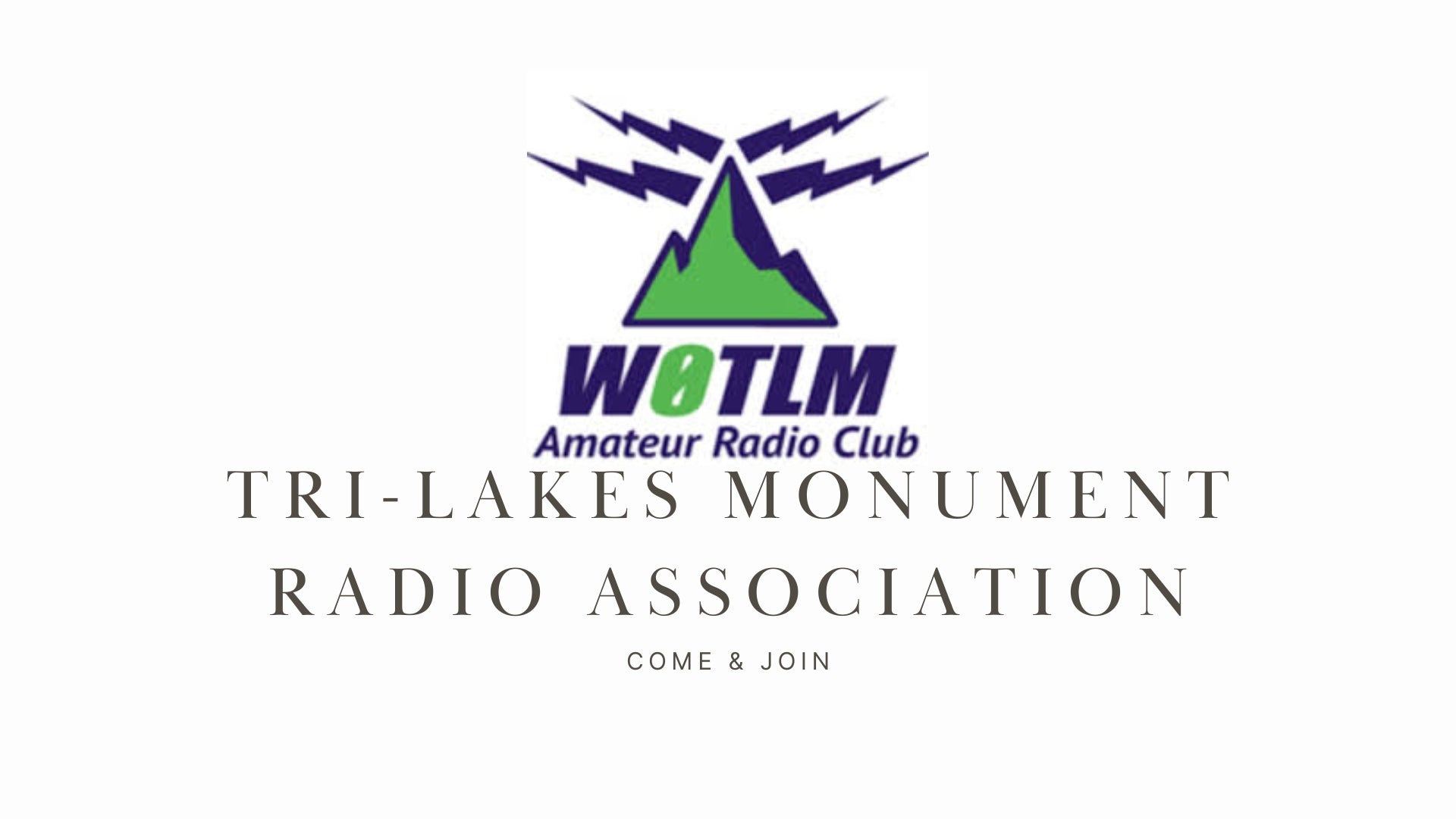 Tri-Lakes Monument Radio Association: Fostering Amateur Radio in the C