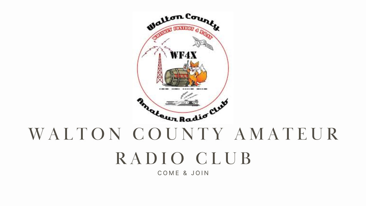Walton County Amateur Radio Club: Community-Focused with Public Servic