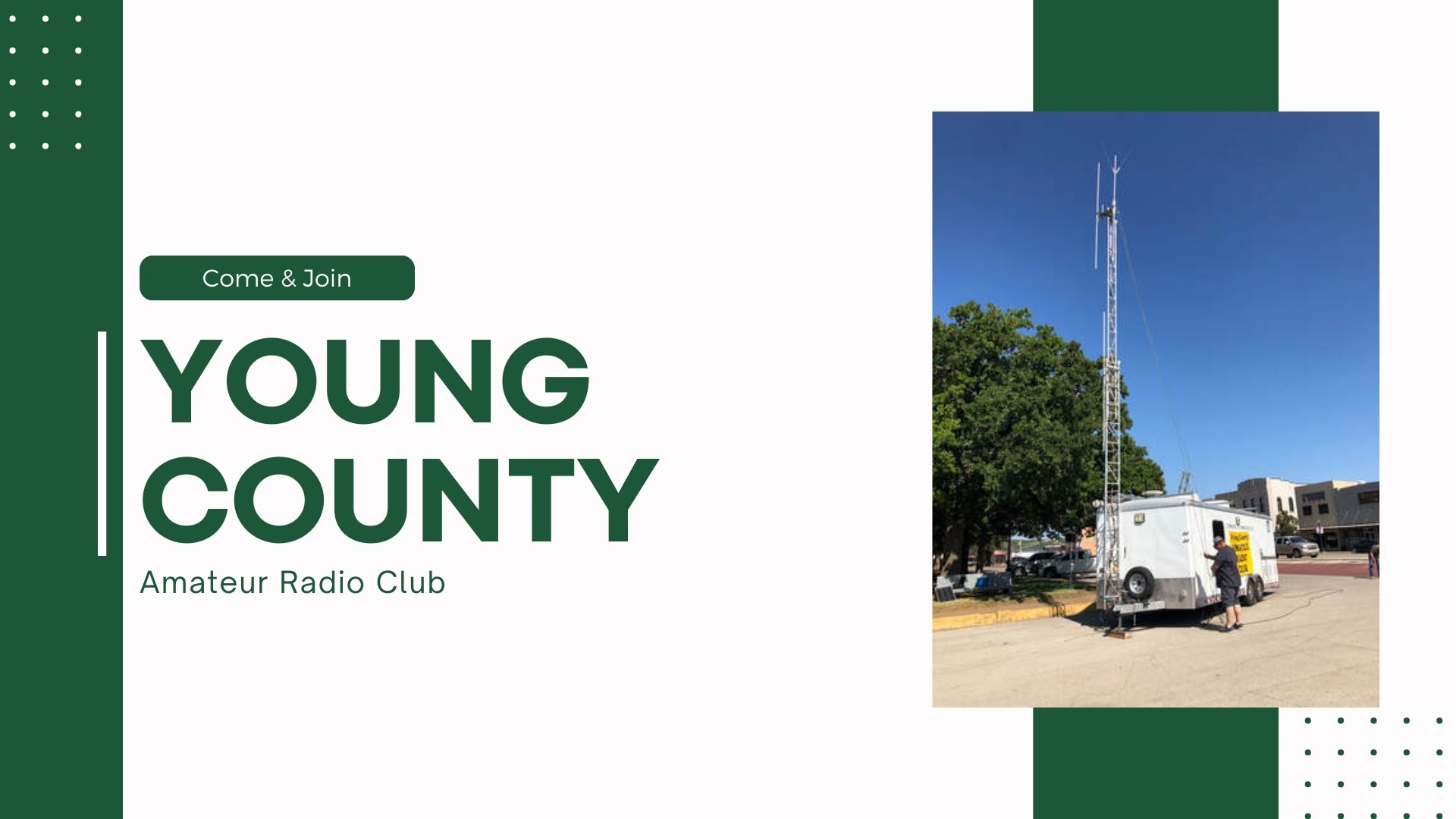 Young County Amateur Radio Club (YCARC): A Resource for Amateur Radio